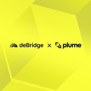 Plume is live on deBridge