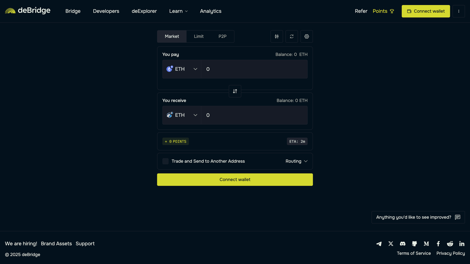 Bridge ETH to Arbitrum Instantly with deBridge